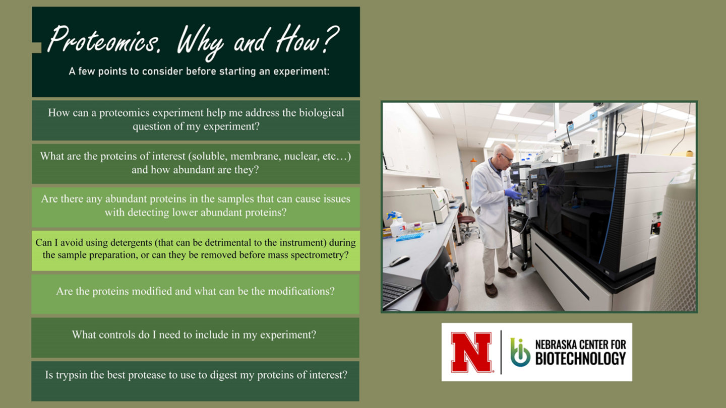 Proteomics & Metabolomics Features | Nebraska Center for Biotechnology | Nebraska